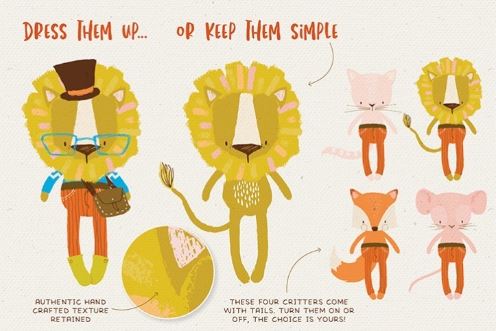 The Cute Critter Creator: build animal characters - Lisa Glanz