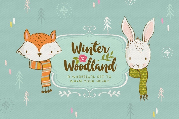 Winter Woodland Animal Kit - Lisa Glanz