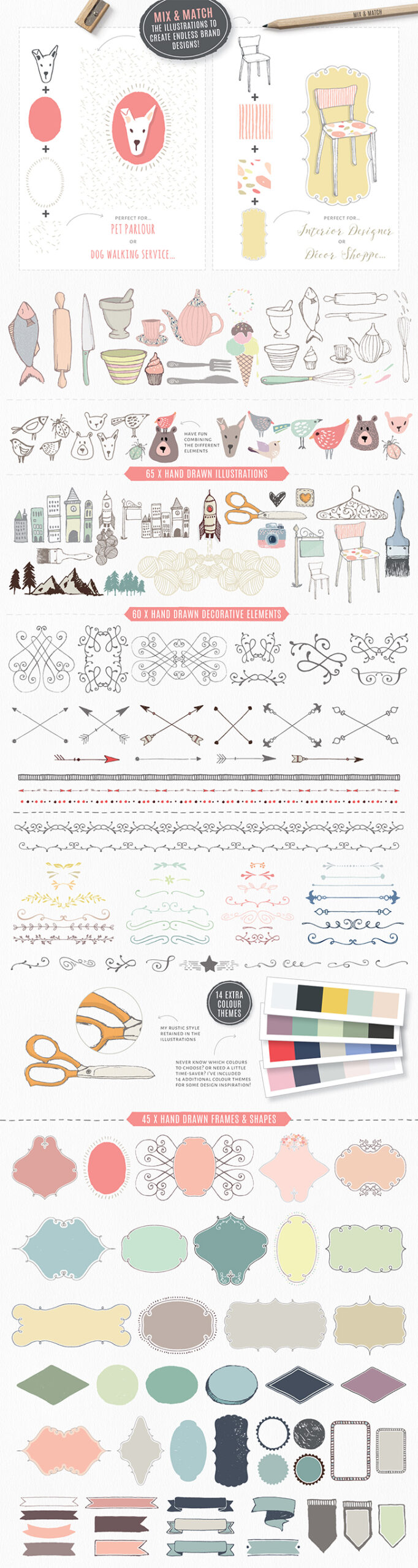 Essential Branding & Identity kit - Lisa Glanz