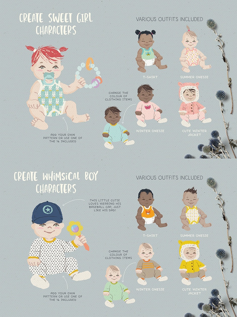 Custom Baby Portrait Creator: DIY portraits - Lisa Glanz