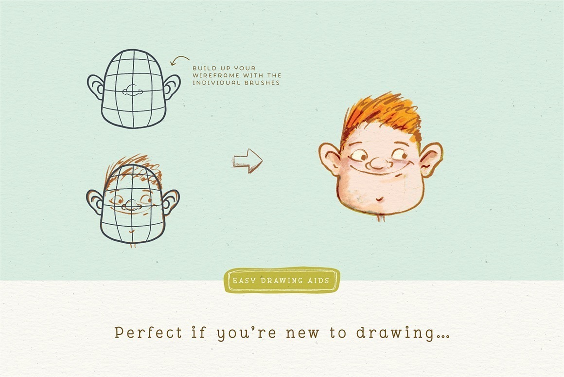 Procreate brushes that help you learn to draw - Lisa Glanz