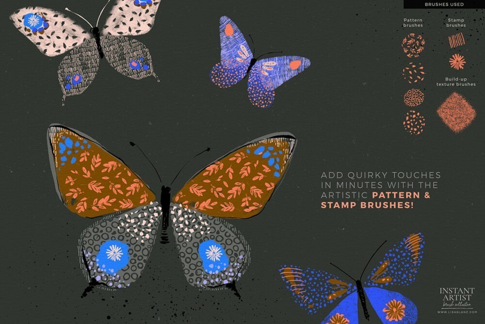 The Instant Artist Procreate Brush Collection - Lisa Glanz