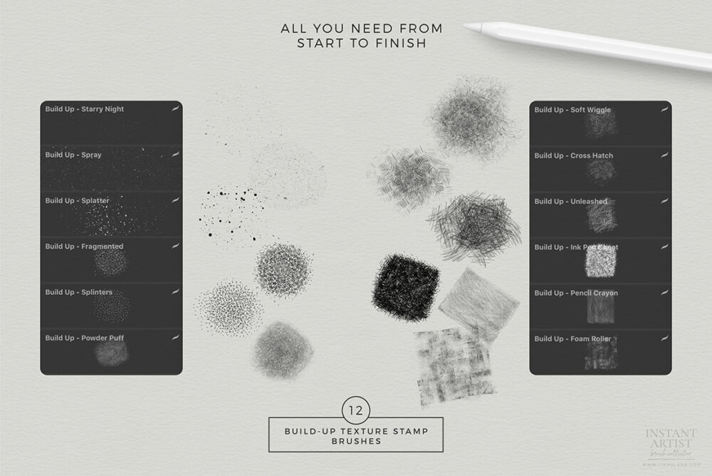 The Instant Artist Procreate Brush Collection - Lisa Glanz