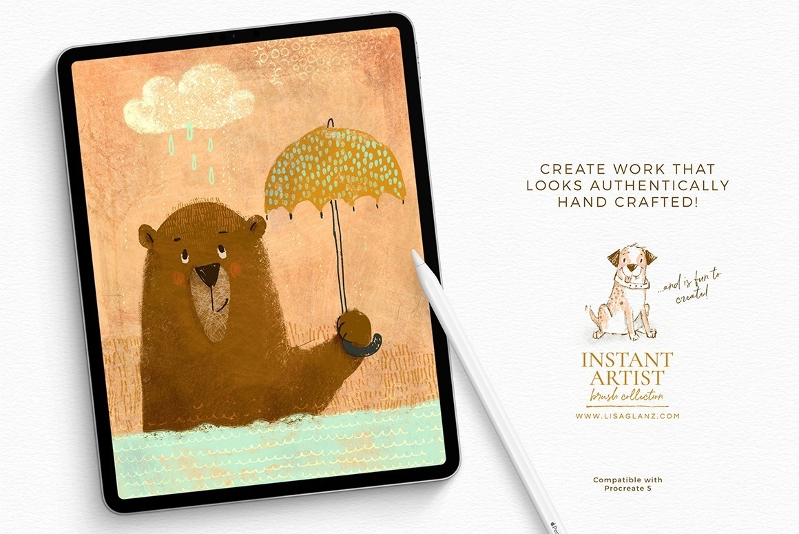 The Instant Artist Procreate Brush Collection - Lisa Glanz