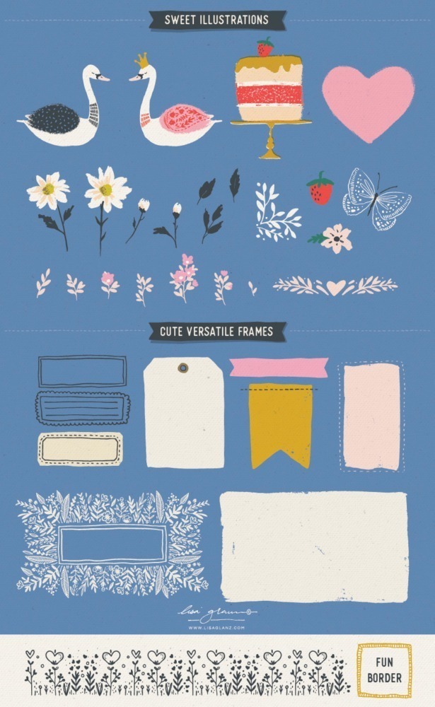 Free Valentine's Day graphics and patterns! - Lisa Glanz