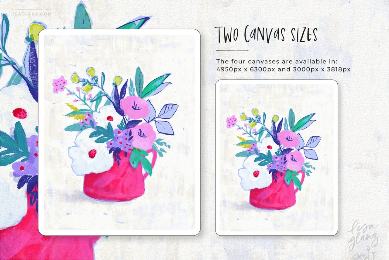 The Messy Paint Box Brushes for Procreate - Lisa Glanz