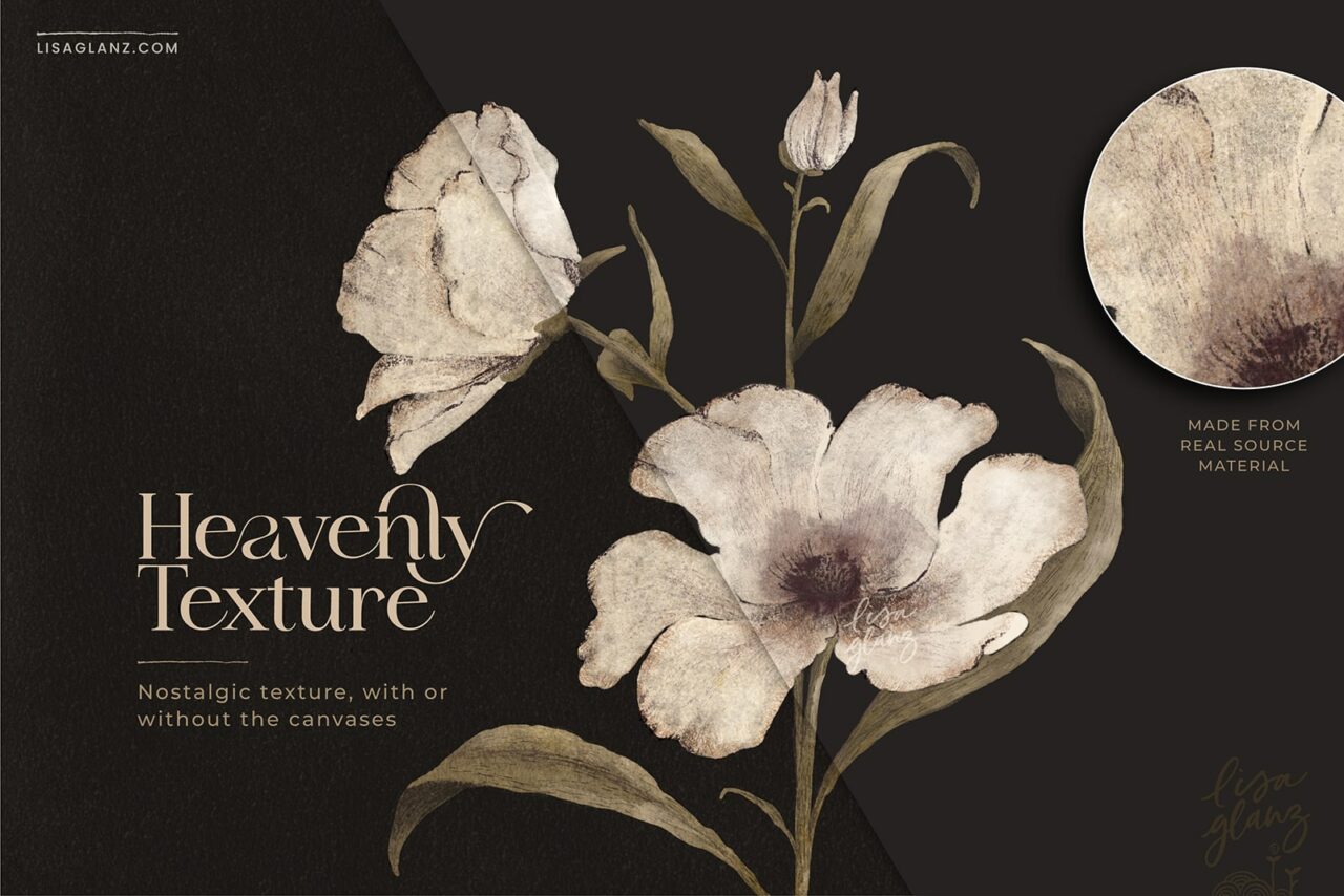 Vintage Tales Brushes and Canvas Effects for Procreate - Lisa Glanz