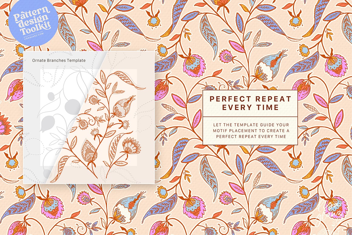 Pattern Design Toolkit - templates for creating the perfect repeat ...