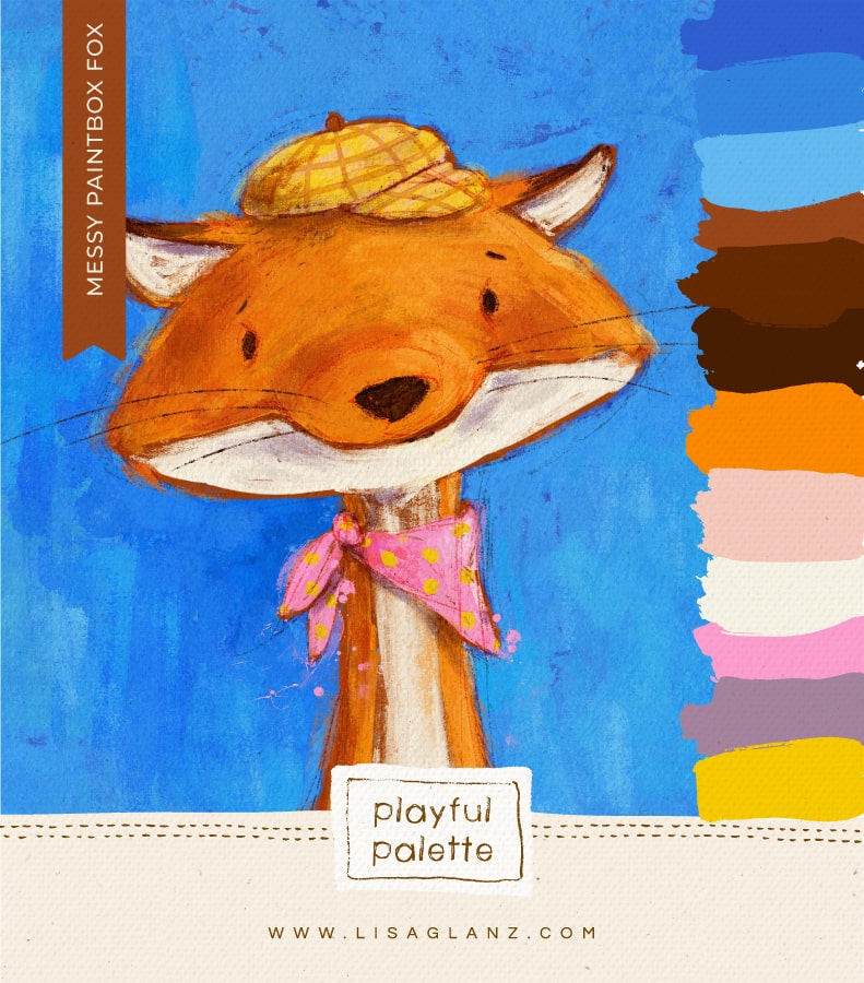 My Artwork Colour Palettes - Lisa Glanz