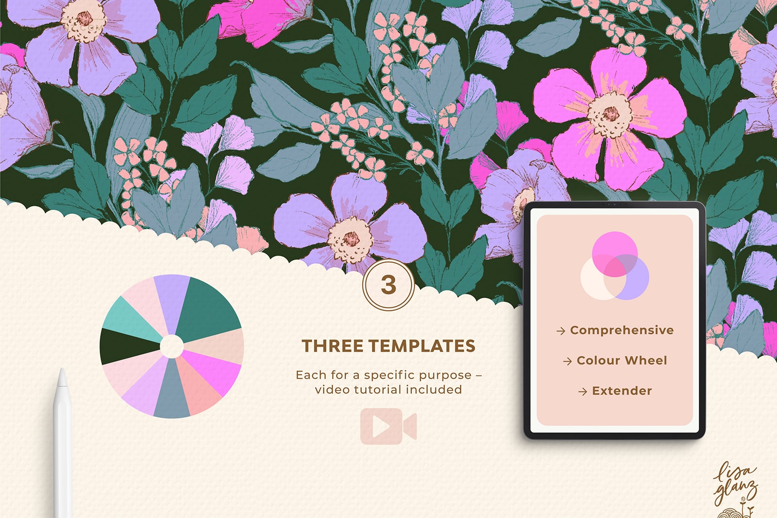 Colour Palette Creator - Generate beautiful palettes with ease - Lisa Glanz