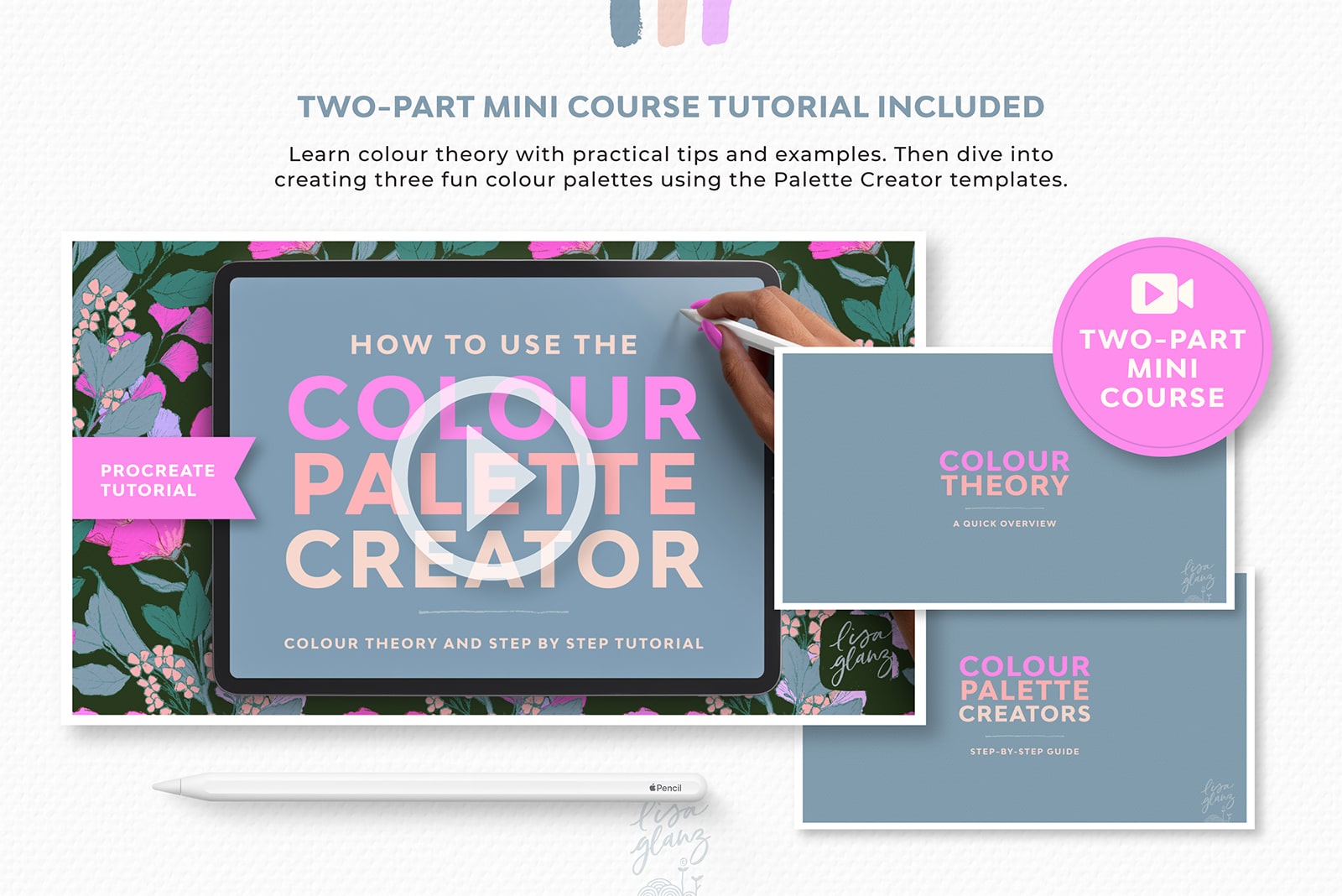 Colour Palette Creator - Generate beautiful palettes with ease - Lisa Glanz