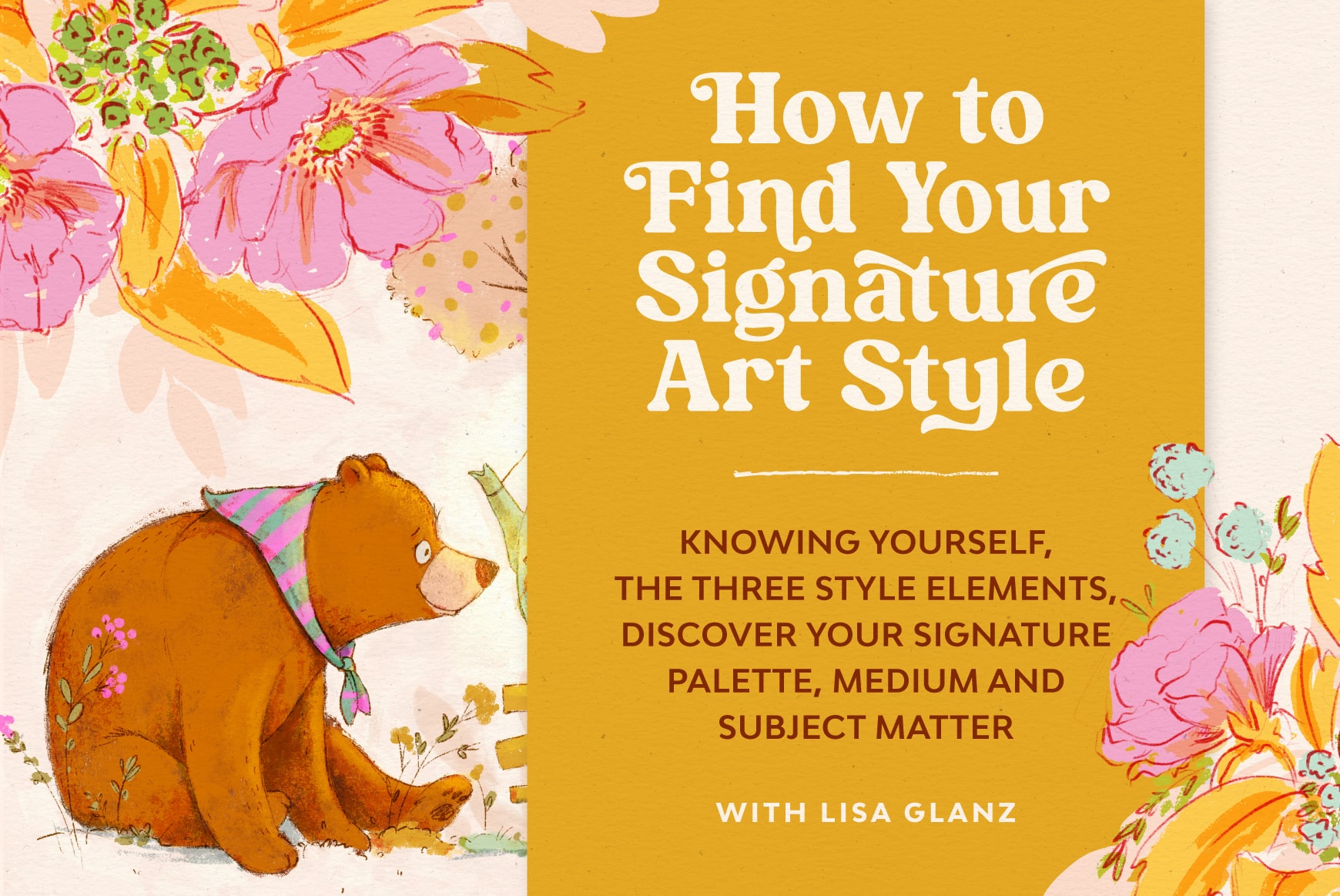 Finding your signature artistic style - Lisa Glanz
