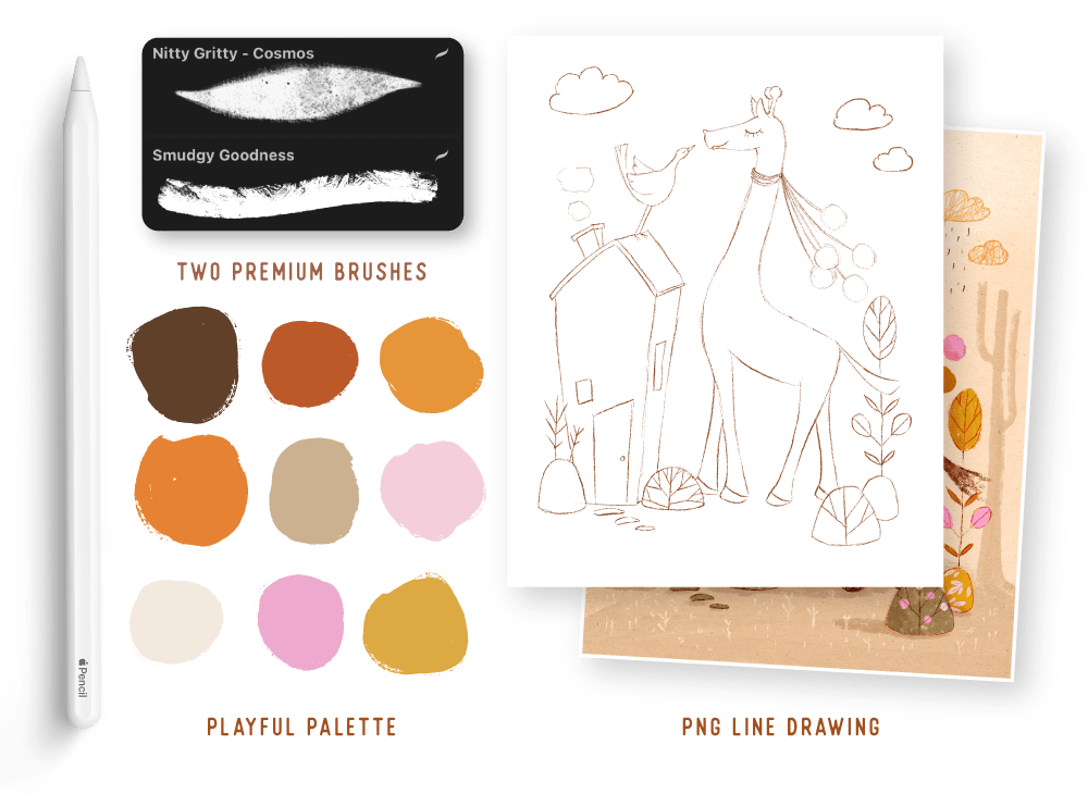 How to Make and Use Texture in Procreate Course - Lisa Glanz